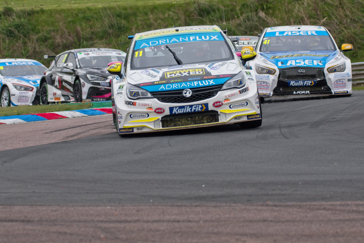 Successful Start for Adrian Flux with Power Maxed Racing at Thruxton